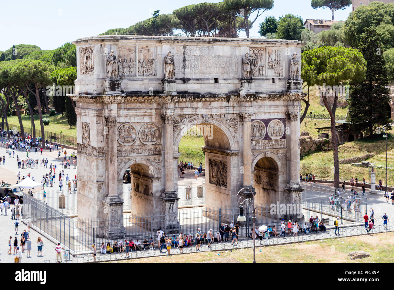 Column constantine erected roman emperor hi-res stock photography and ...