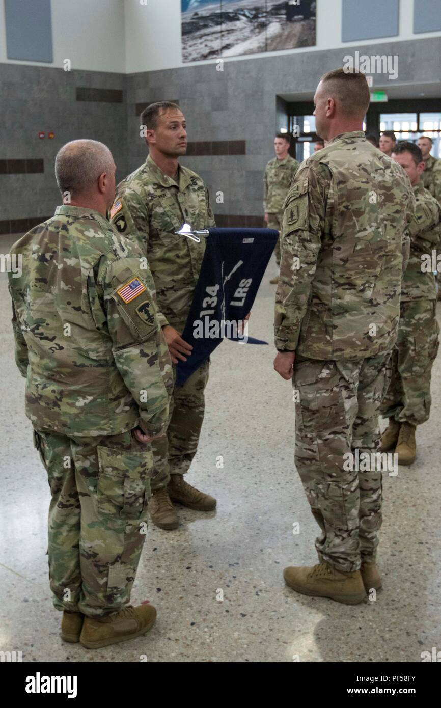 Col. Eric Teegerstrom(left), 1st Sgt. Steven Brewer(center) and Capt ...