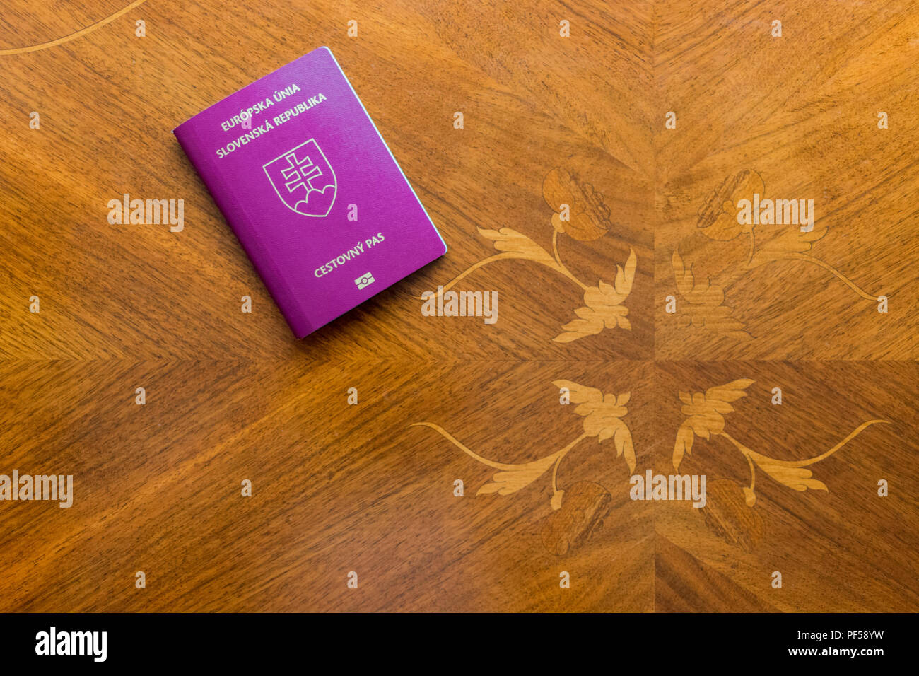 Slovak passport hi-res stock photography and images - Alamy