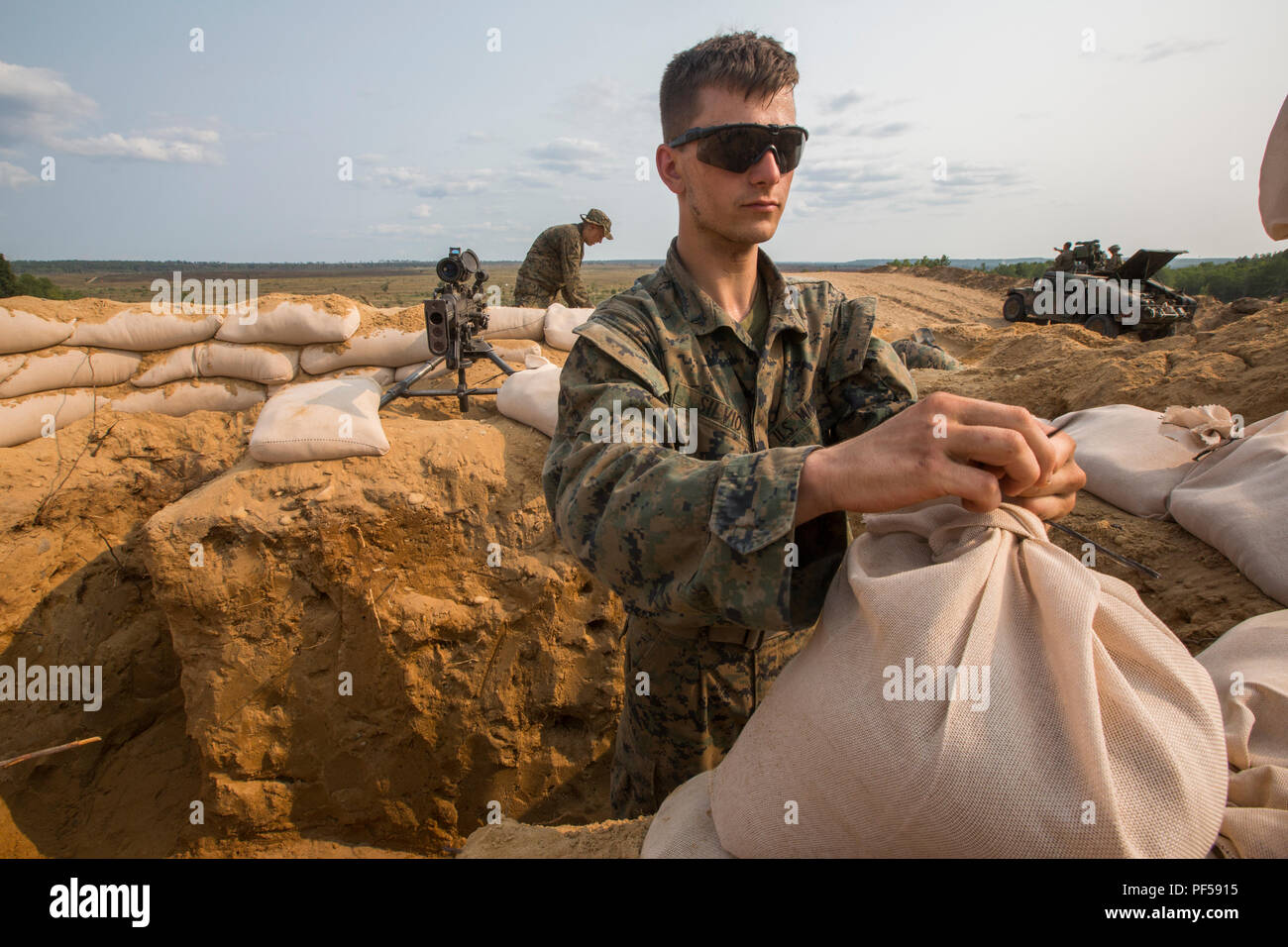Lance Cpl. Jake Silvio, a team leader with Kilo Company, 3rd Battalion ...