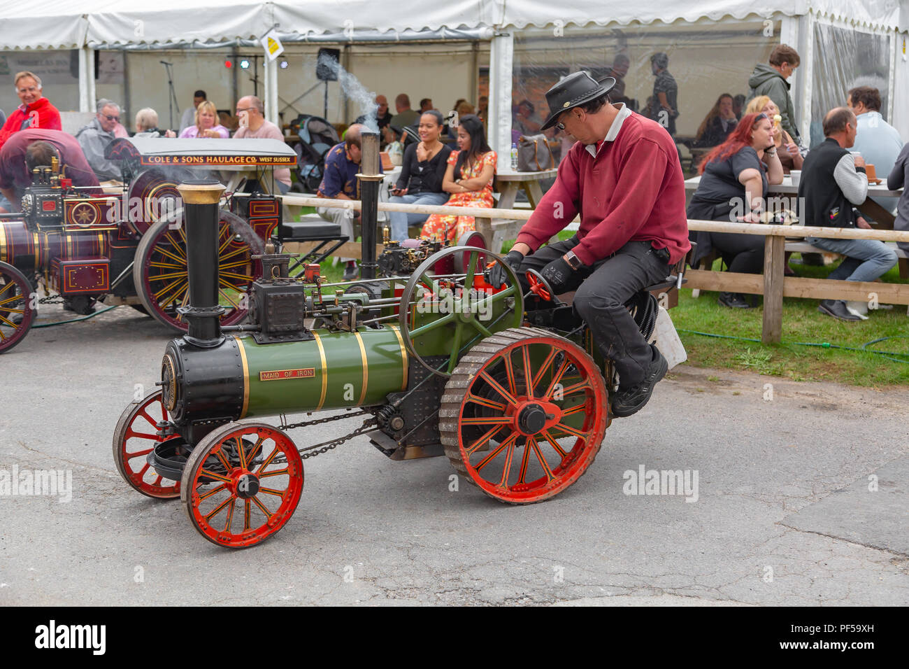 Steam Up, engines arriving for the Great Dorset Steam Fair, Blandford ...