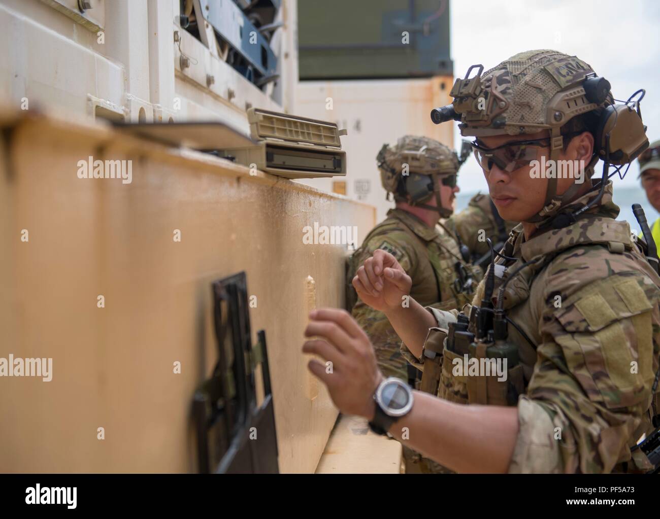 Explosive Ordnance Disposal Technician 2nd Class Isaiah Cristobal, from ...