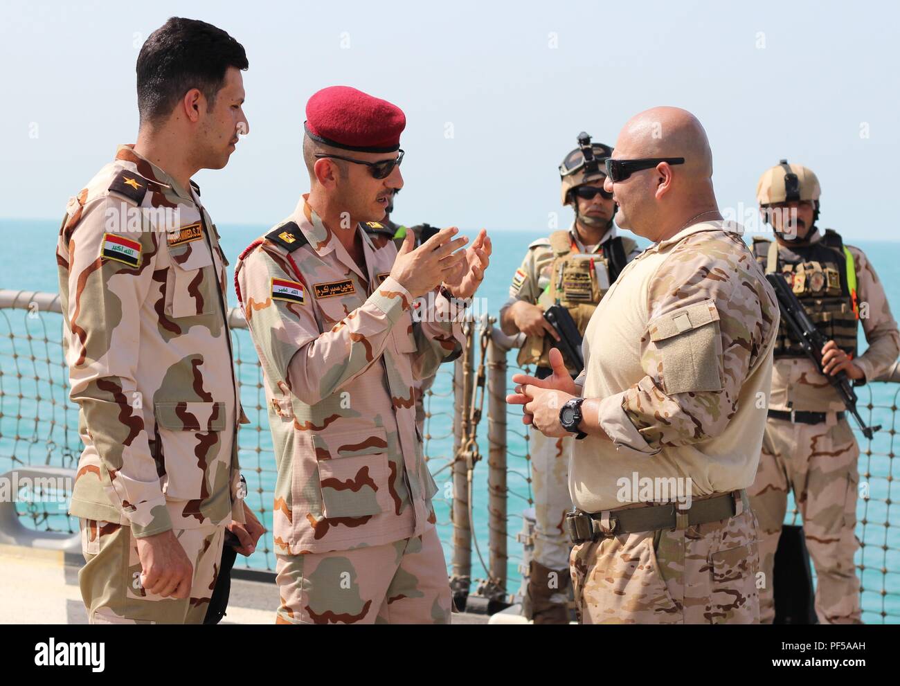 180814-N-ZS023-1004 ARABIAN GULF (Aug. 14, 2018) Chief Warrant Officer ...