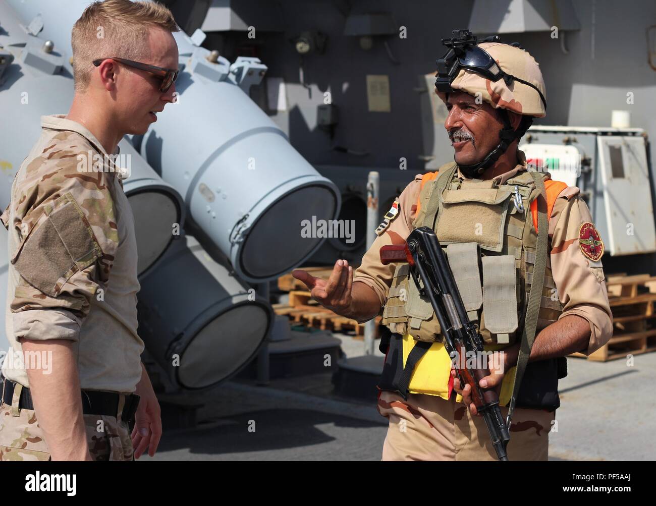 180814-N-ZS023-1003 ARABIAN GULF (Aug. 14, 2018) Fire Controlman (Aegis ...