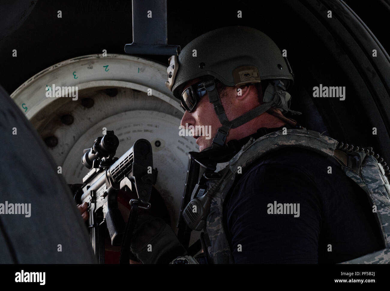 Tech. Sgt. Andrew Stoltz, 2nd Security Forces Squadron emergency ...