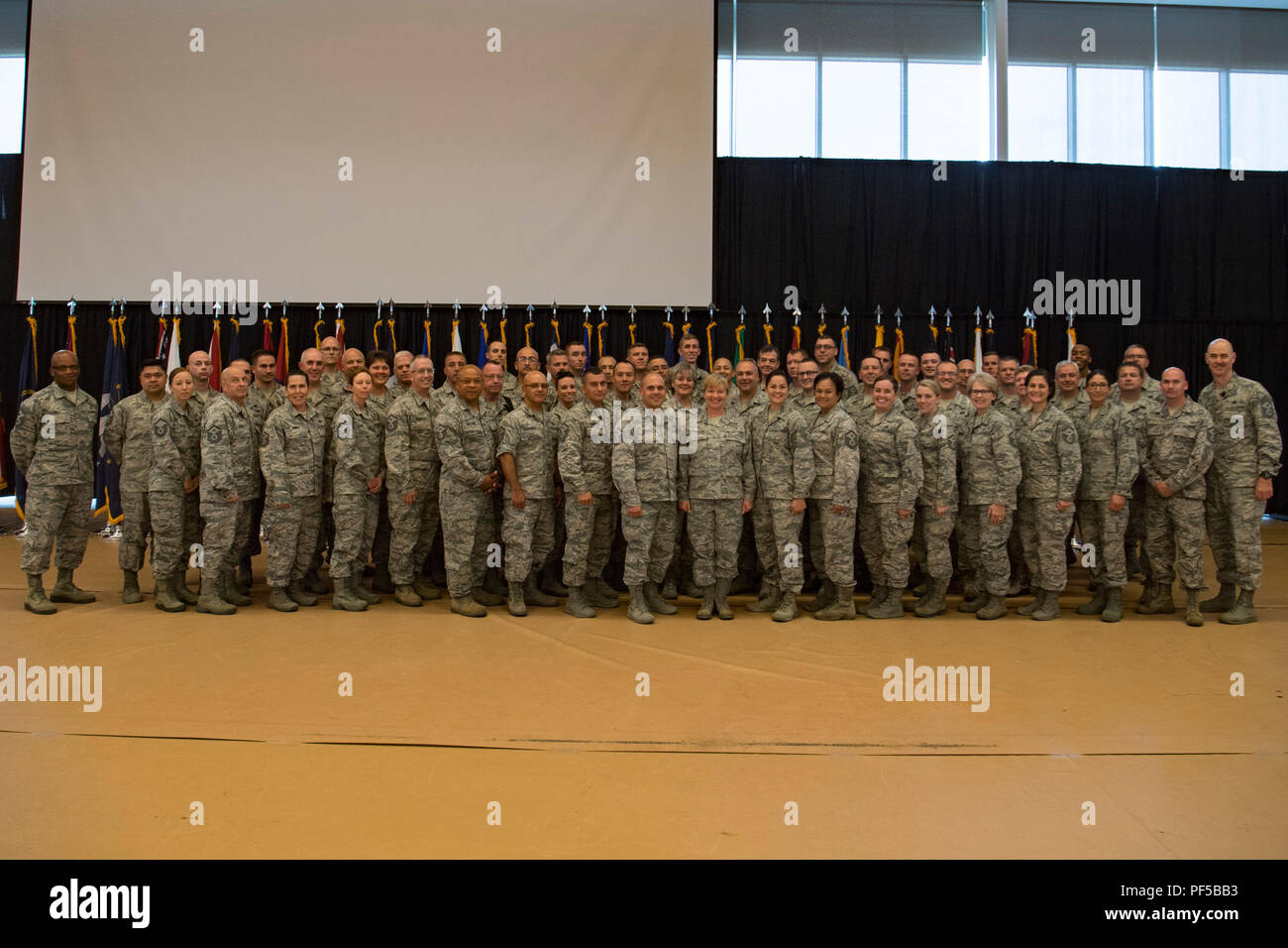 First Sergeants from across the Air National Guard pose for a picture ...