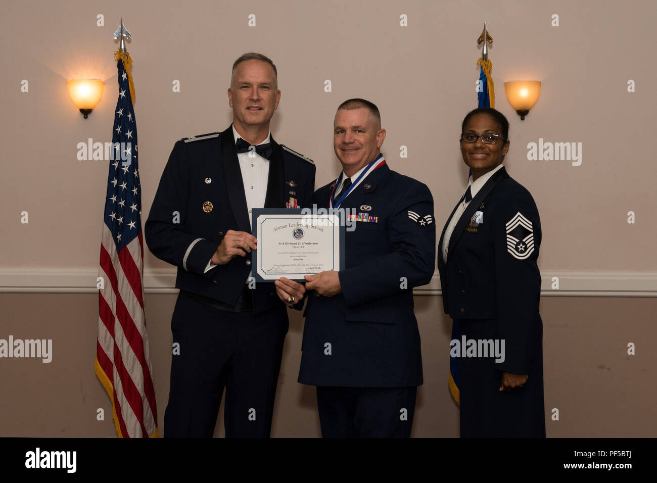Airmen from class 18-6 are recognized for their completion of Airman ...