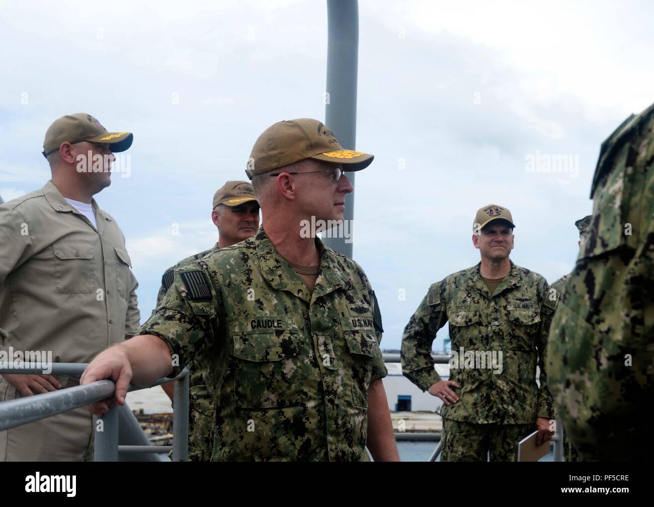 Rear adm daryl caudle hi-res stock photography and images - Alamy