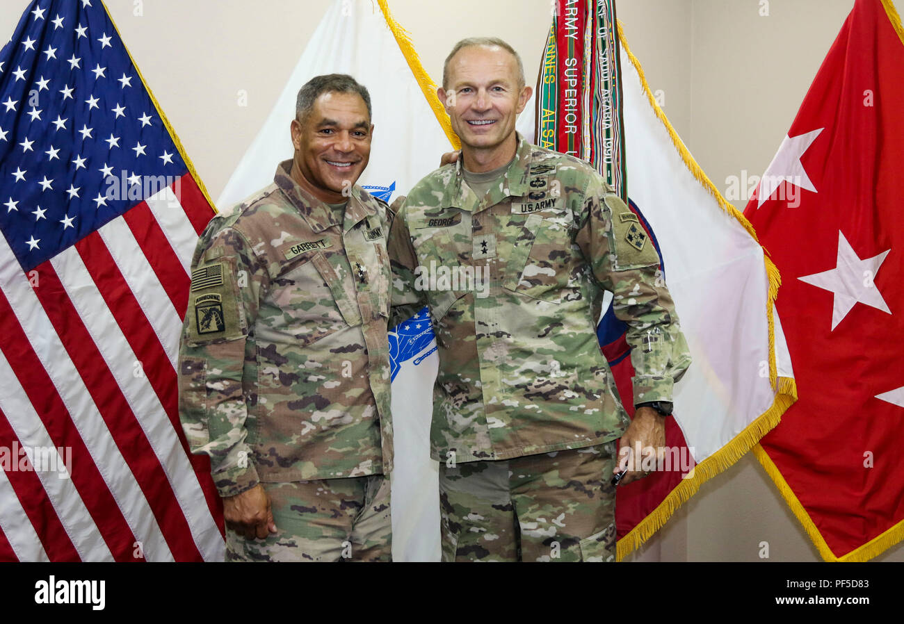 U.S. Army Lt. Gen. Michael X. Garrett, U.S. Army Central commander ...