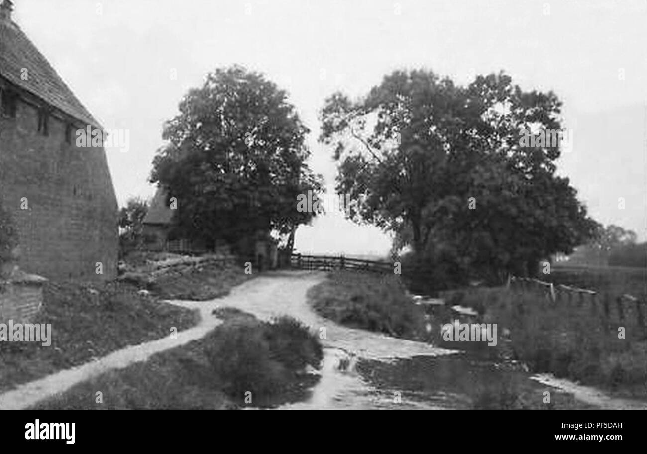 Aslackby Lincolnshire England 1908 Stock Photo - Alamy