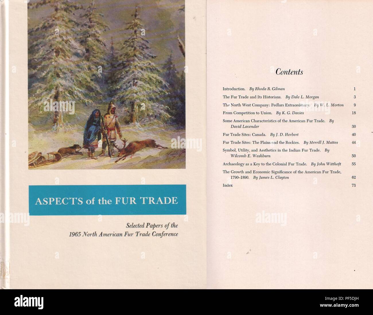 Aspects of the Fur trade, Selected Papers of the 1965 North American ...