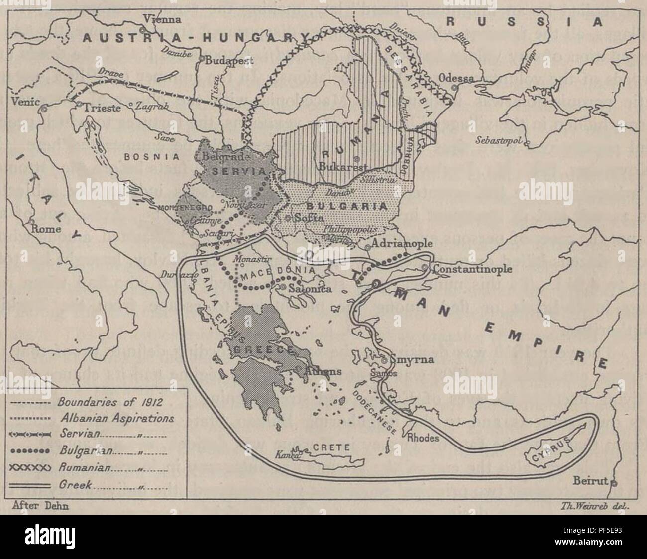 The balkans 1912 hi-res stock photography and images - Alamy