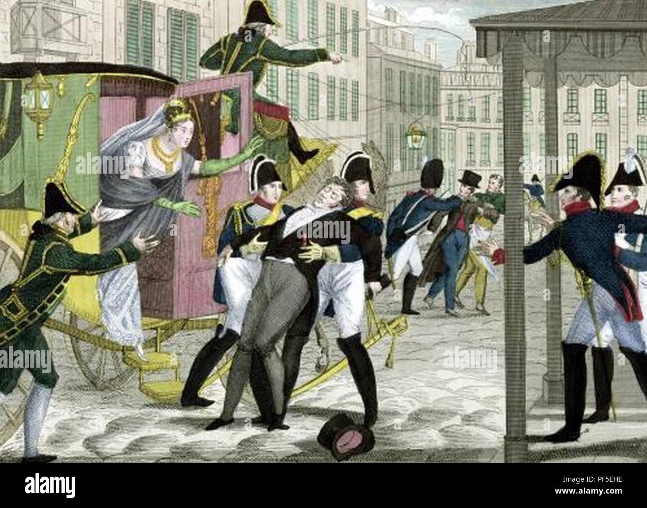 Assassination of Charles-Ferdinand of France Duke of Berry Stock Photo ...