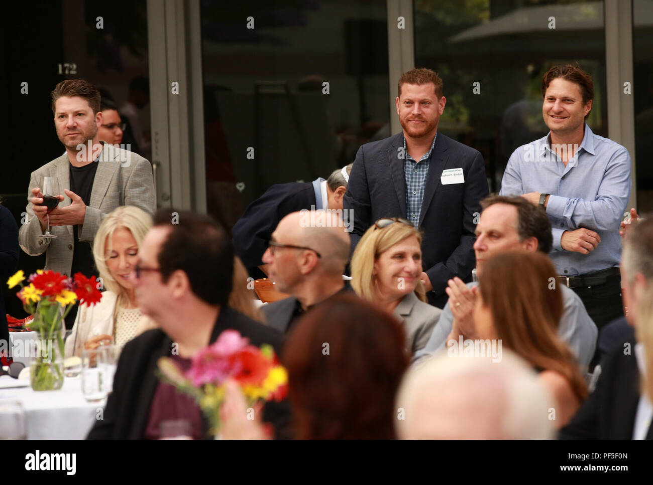 Celebrities attend "Creative Community for Peace Summer Reception ...