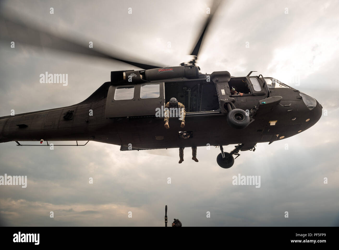 Uh 60 Helicopter Repairer High Resolution Stock Photography and Images ...