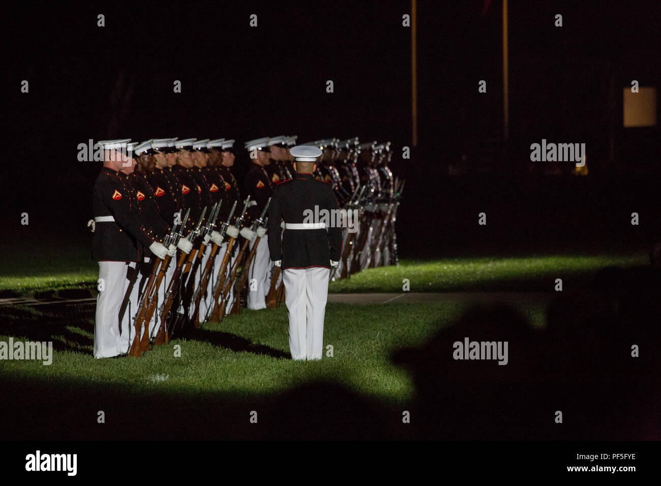 Corporal Christopher Ochoa, rifle inspector, U.S. Marine Corps Silent ...