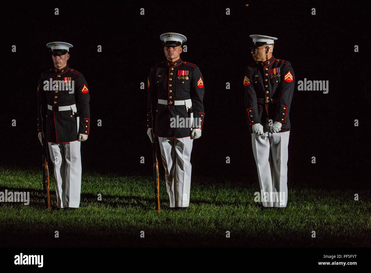 Corporal Christopher Ochoa, rifle inspector, U.S. Marine Corps Silent ...
