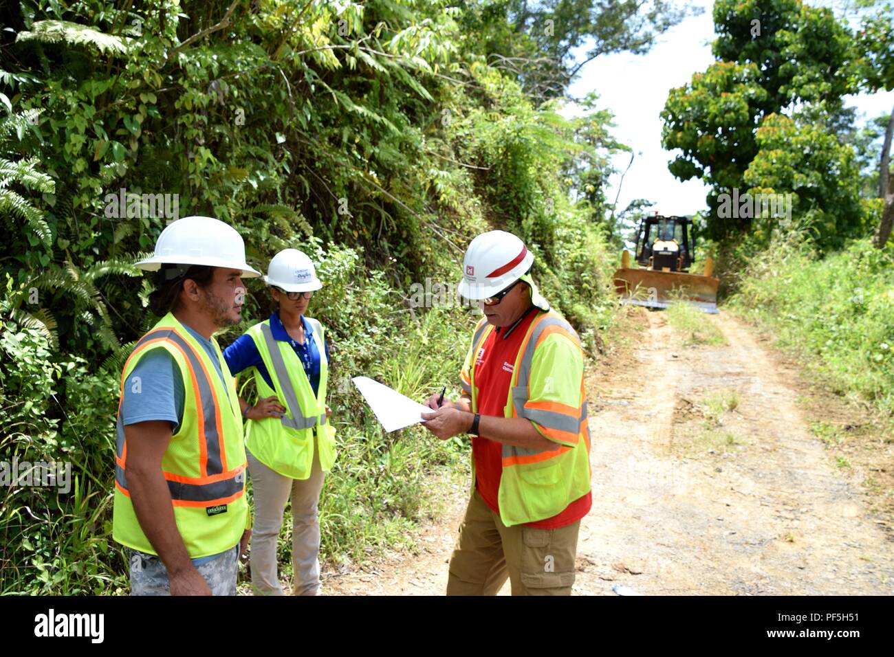 A quick safety inspection before environmental stabilization efforts ...