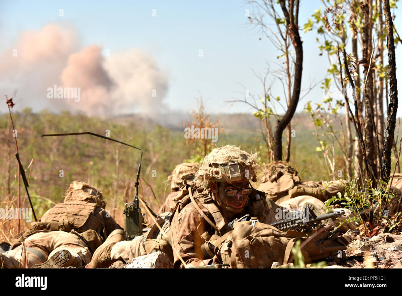 Cpl. Micah L. Wood, a field radio operator with 2nd Battalion, 11th ...