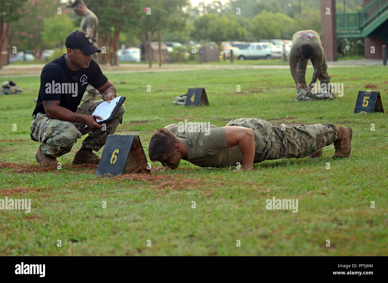 A U.S. Army paratrooper assigned to 307th Airborne Engineer Battalion ...