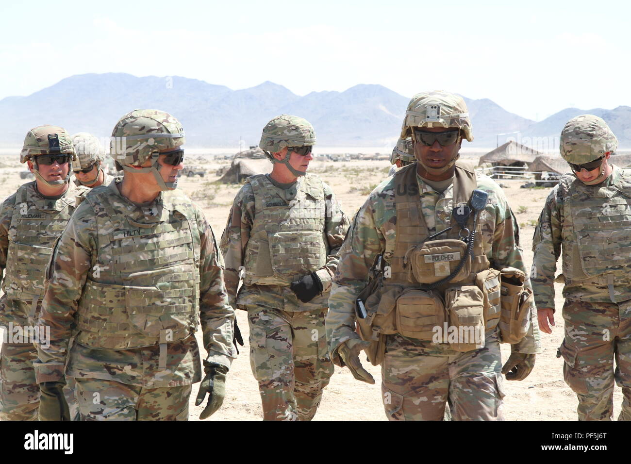 Command Sgt. Maj. Timothy Hileman (left), Command Sergeant Major - Army ...