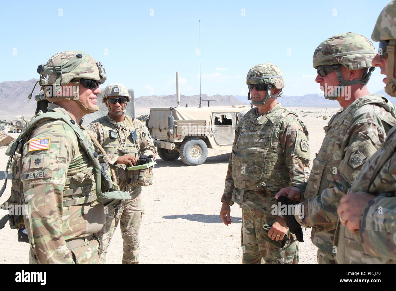 Maj. Gen. Timothy Hilty (center right), Pennsylvania's assistant ...