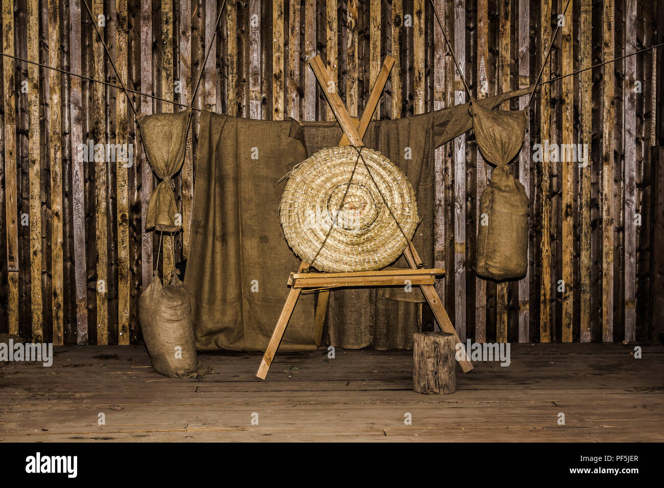 Straw Targets High Resolution Stock Photography and Images - Alamy