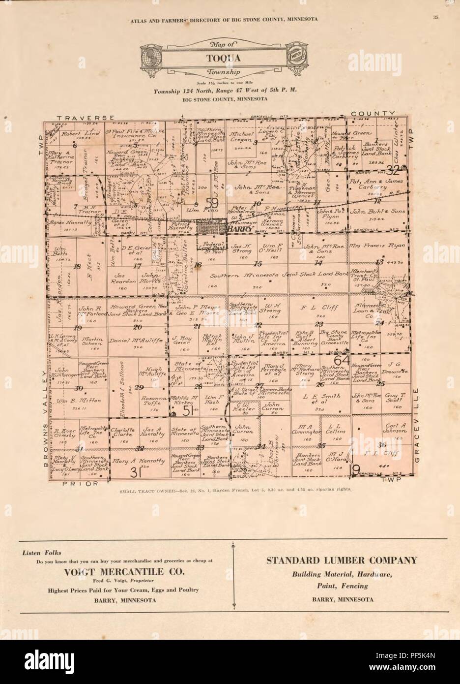 Big stone county map hi-res stock photography and images - Alamy