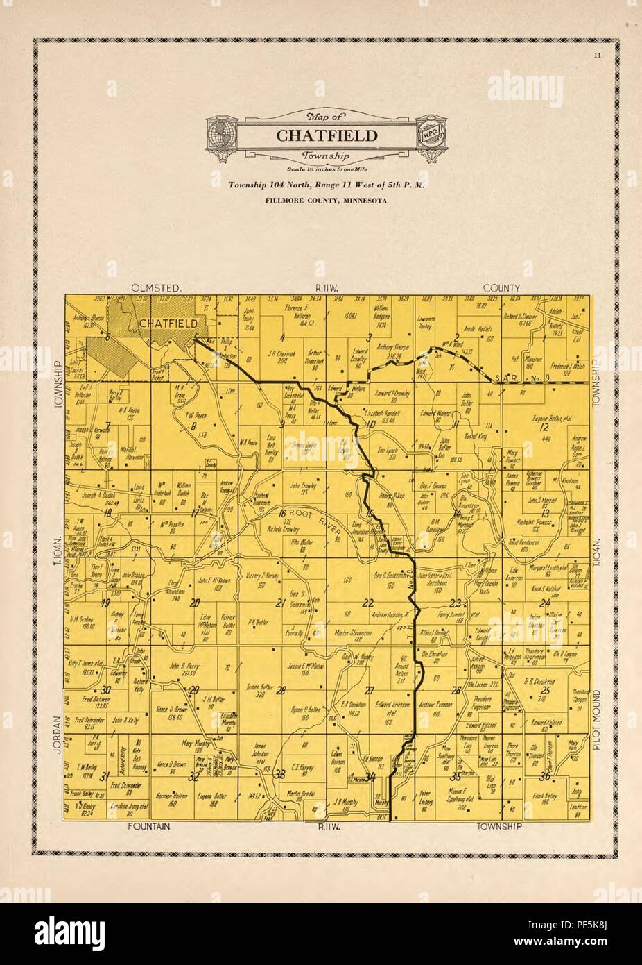 Atlas and farmers' directory of Fillmore County, Minnesota - containing ...