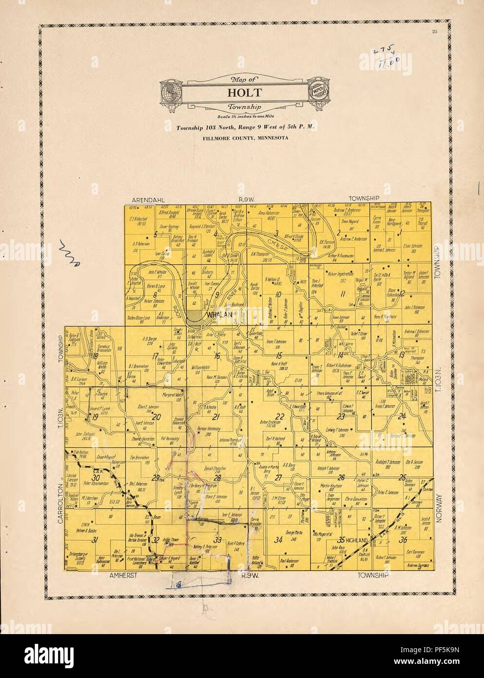 Atlas and farmers' directory of Fillmore County, Minnesota - containing ...