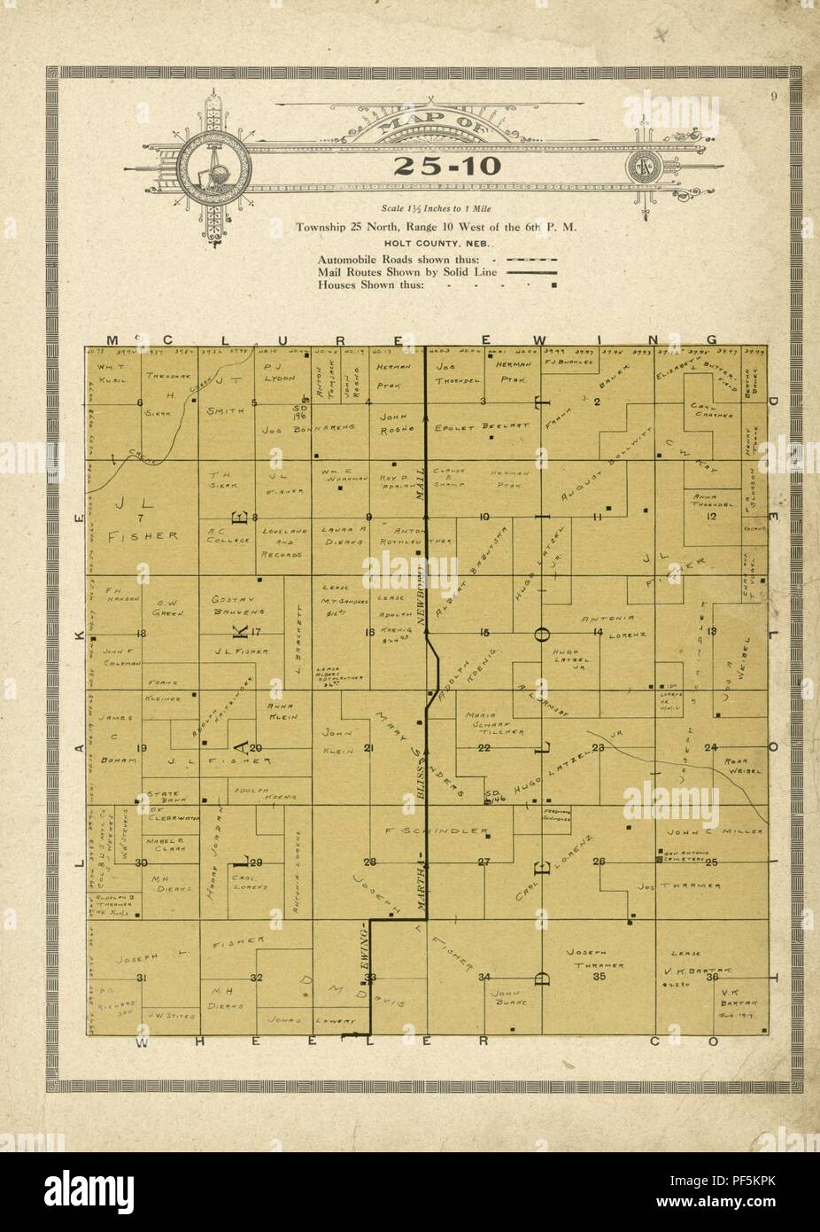 Atlas and plat book of Holt County, Nebraska - containing outline map ...