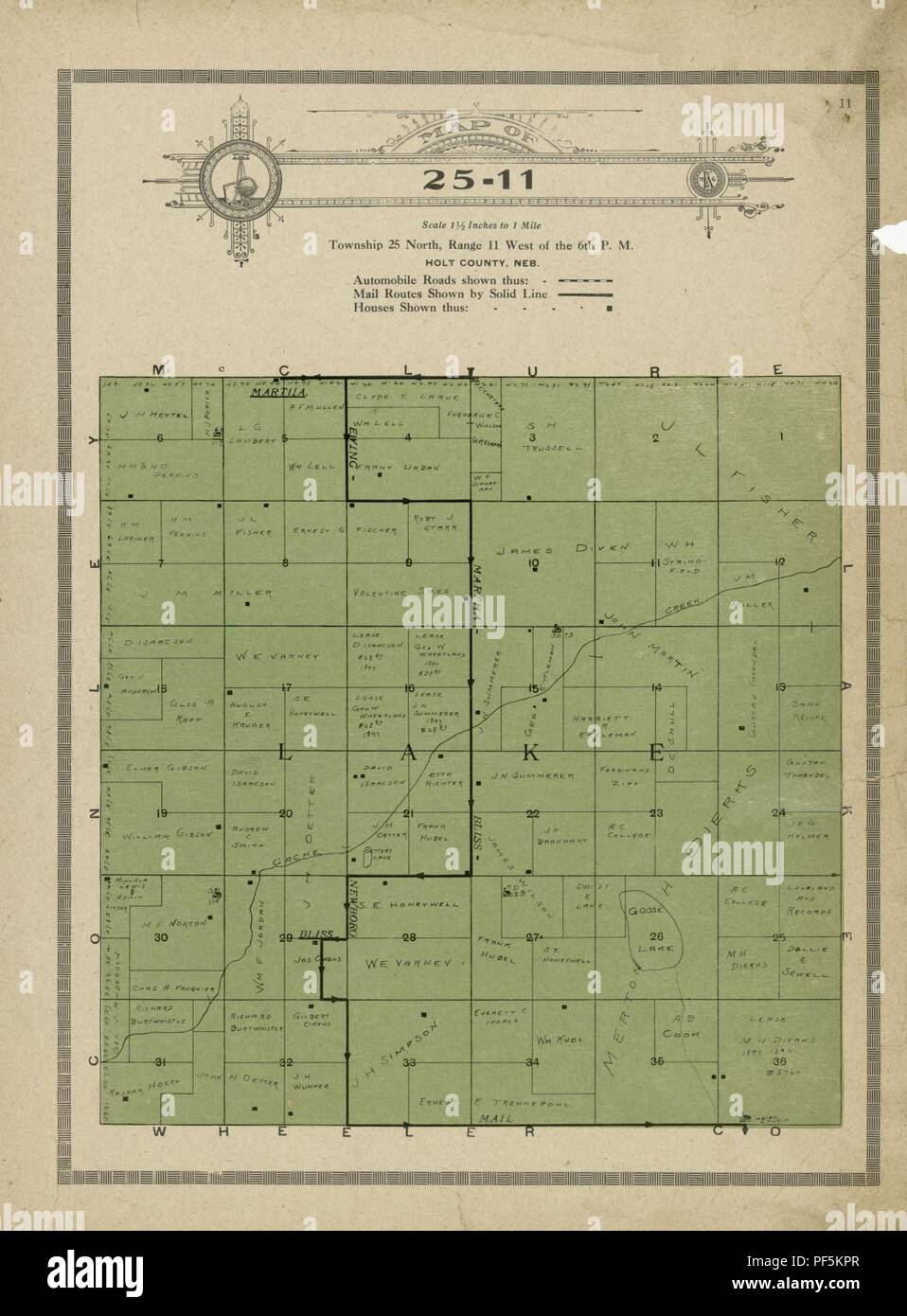 Atlas and plat book of Holt County, Nebraska - containing outline map ...