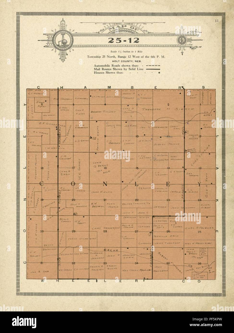 Atlas and plat book of Holt County, Nebraska - containing outline map ...