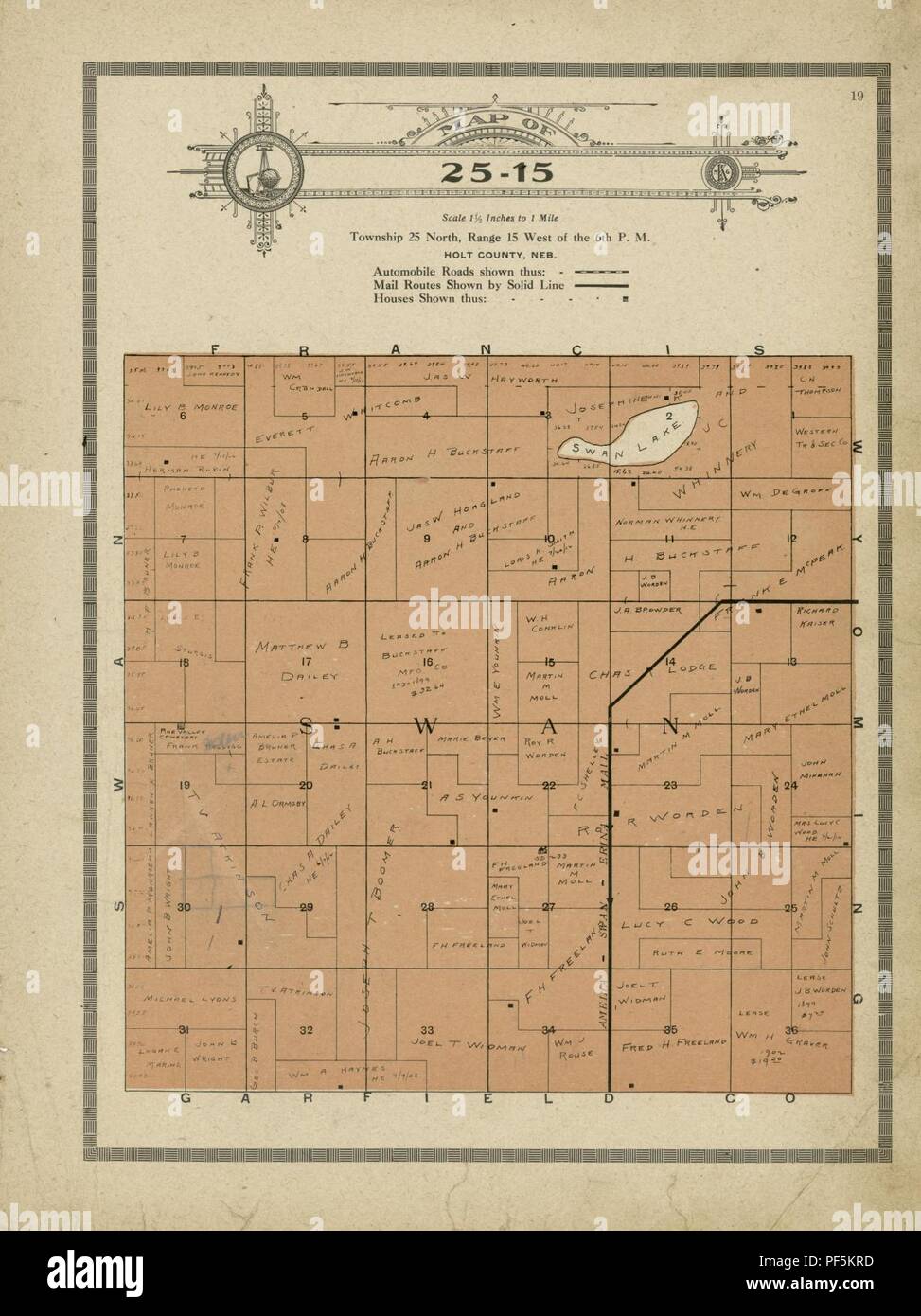 Atlas and plat book of Holt County, Nebraska - containing outline map ...