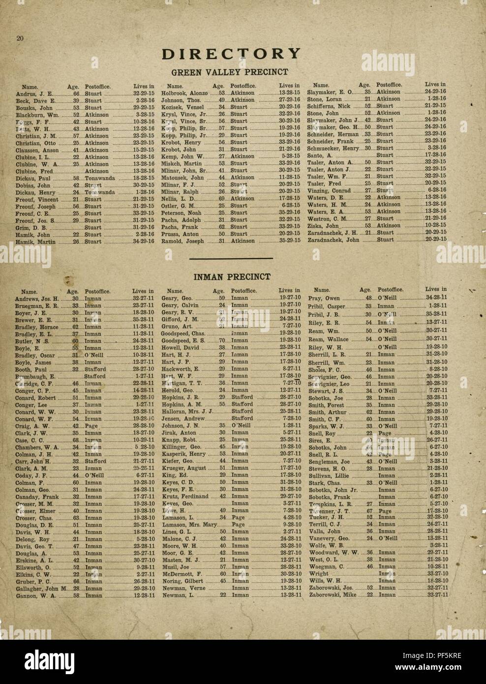 Atlas and plat book of Holt County, Nebraska - containing outline map ...