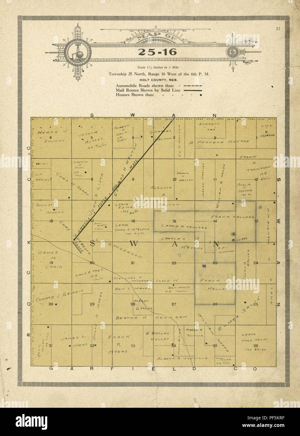Atlas and plat book of Holt County, Nebraska - containing outline map ...