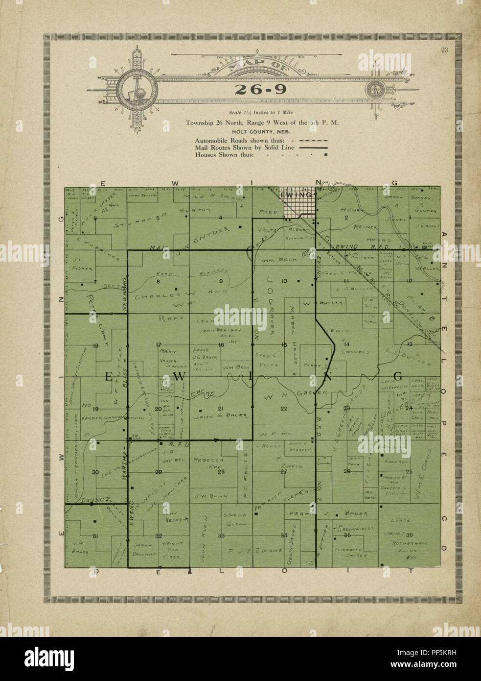 Atlas and plat book of Holt County, Nebraska - containing outline map ...