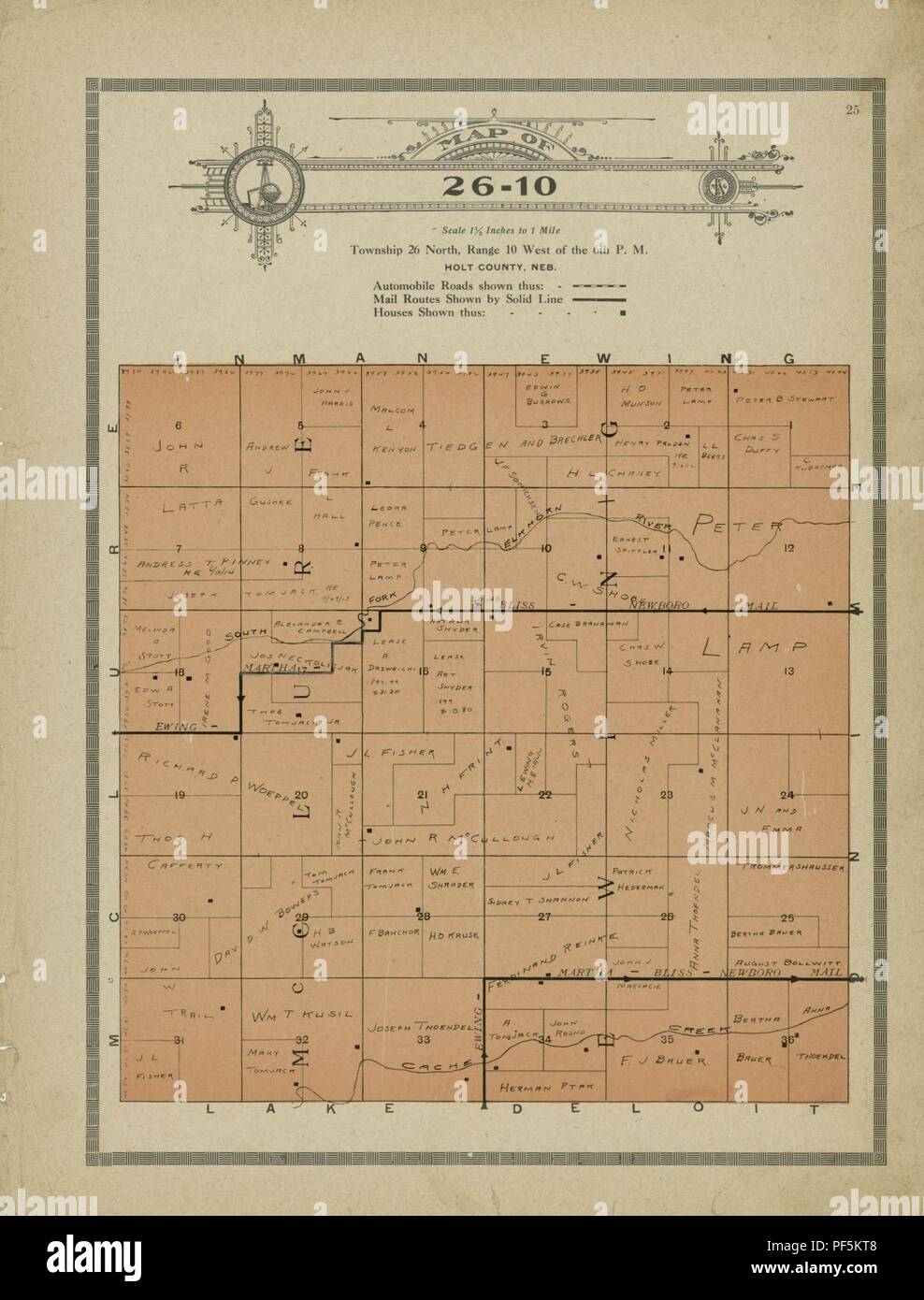 Atlas and plat book of Holt County, Nebraska - containing outline map ...