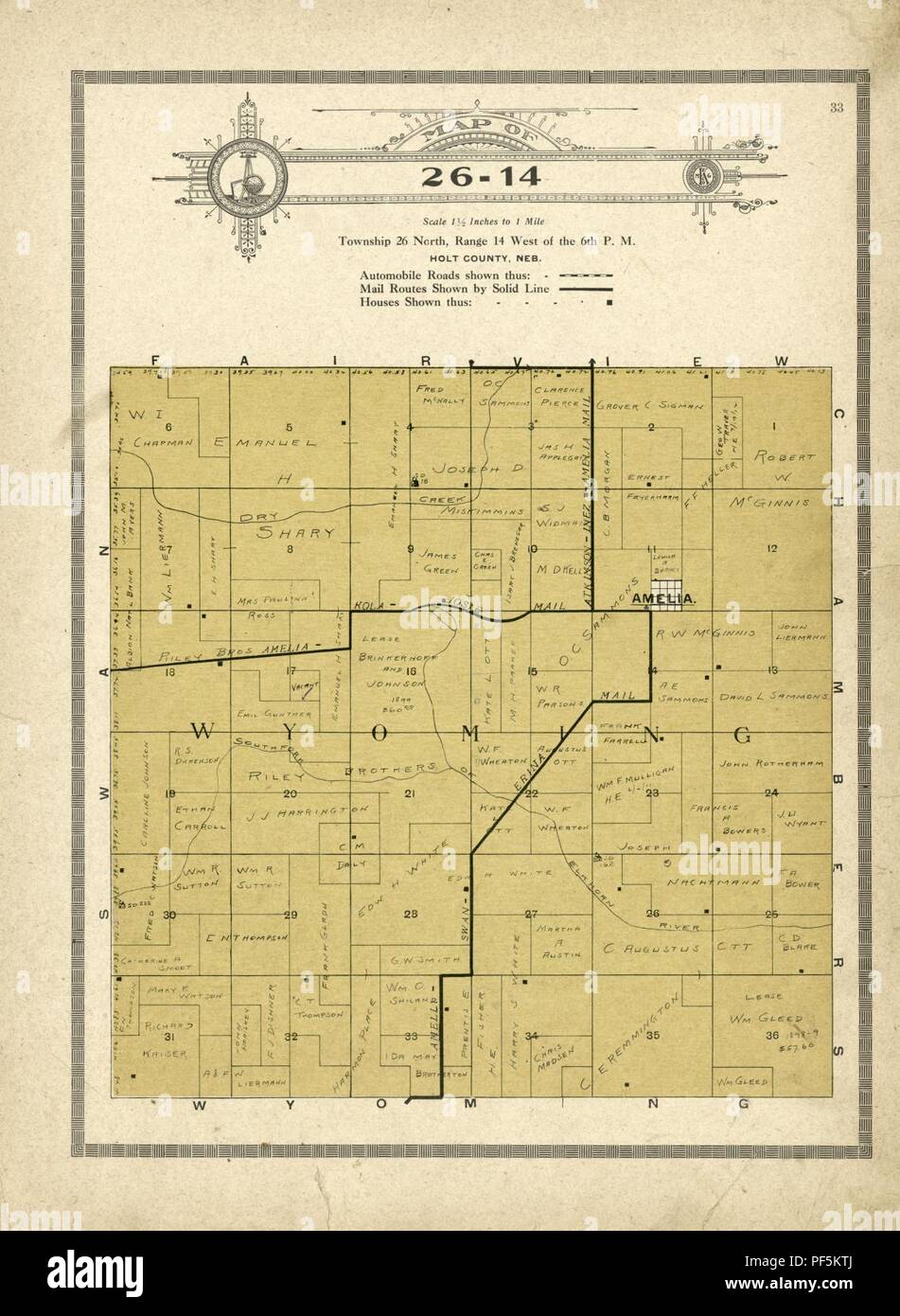 Atlas and plat book of Holt County, Nebraska - containing outline map ...