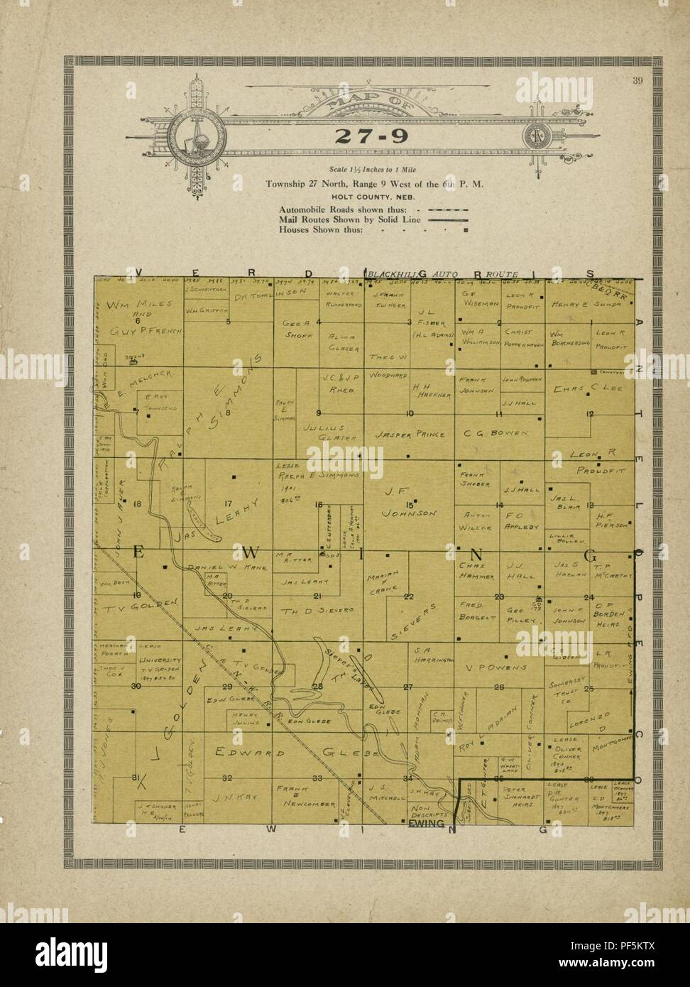 Atlas and plat book of Holt County, Nebraska - containing outline map ...