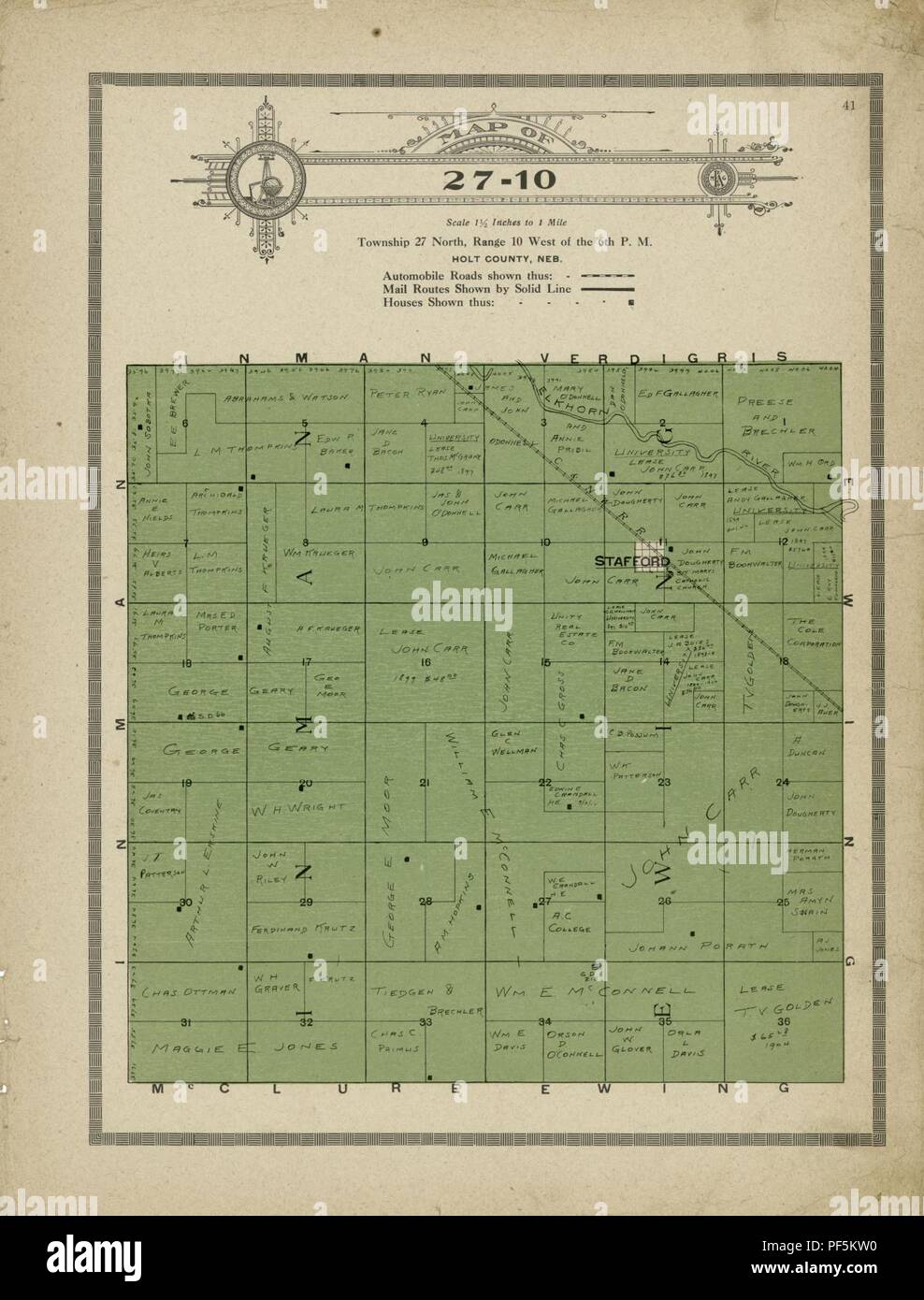 Atlas and plat book of Holt County, Nebraska - containing outline map ...