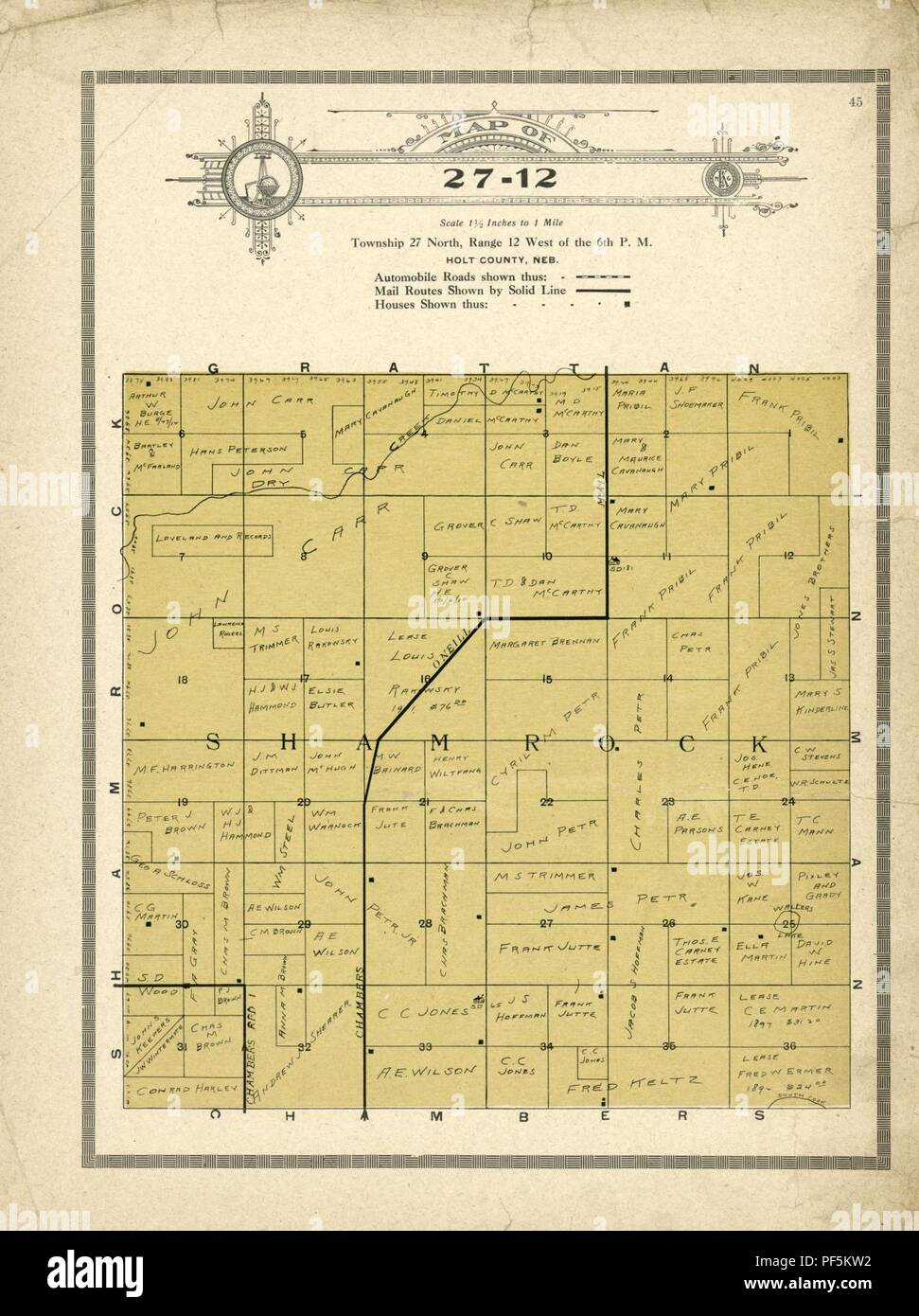 Atlas and plat book of Holt County, Nebraska - containing outline map ...
