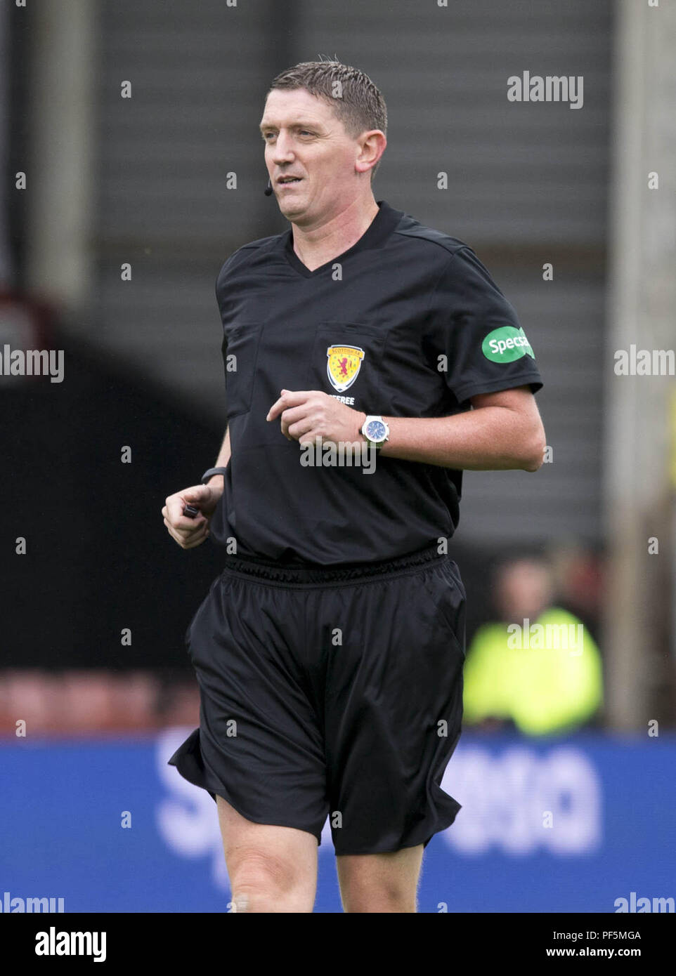 Referee Craig Thomson during the Betfed Cup Second Round match at the ...