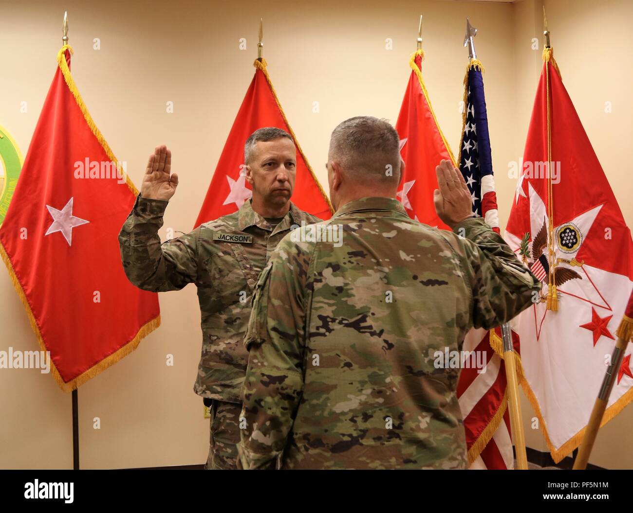BAGRAM AIRFIELD, Afghanistan (August 14, 2018) -- Brig. Gen. Scott A ...