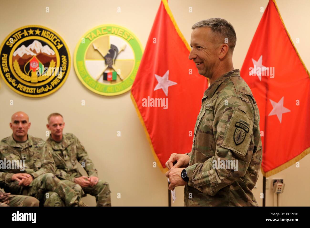 BAGRAM AIRFIELD, Afghanistan (August 14, 2018) -- Brig. Gen. Scott A ...