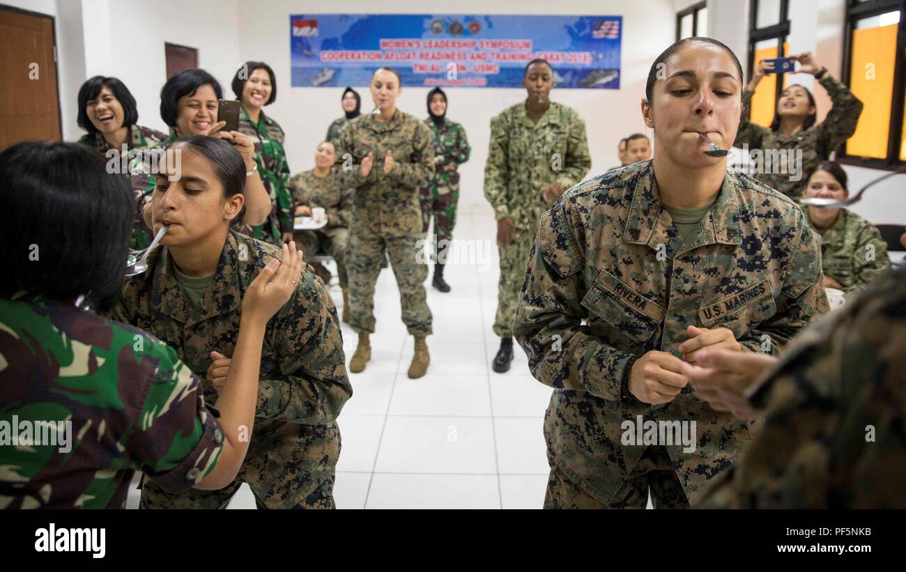 JAKARTA, INDONESIA (Aug. 10, 2018) - U.S. Marine Sgt. Marina Islas ...
