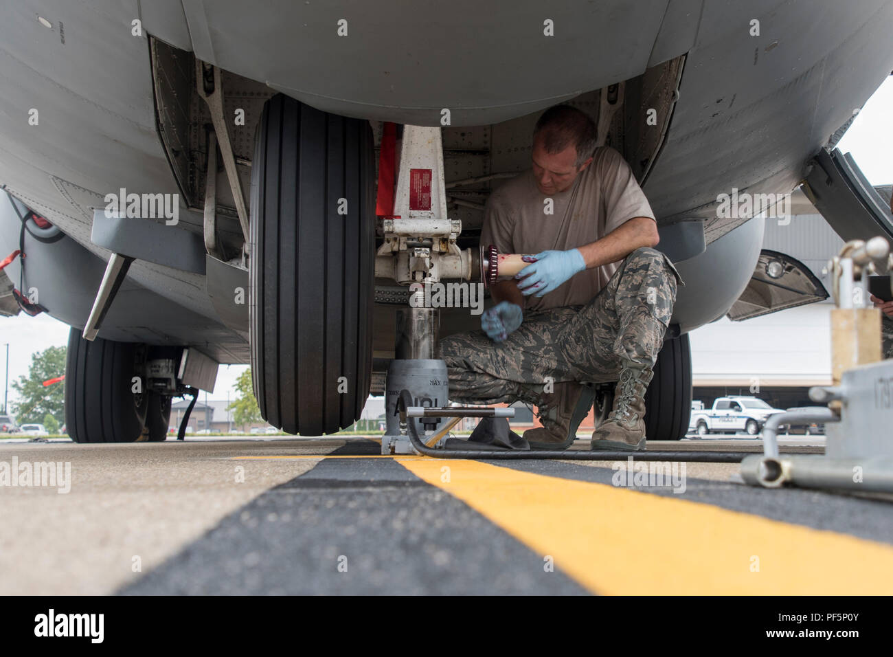 Tech Sgt. Patrick Malter, a crew chief assigned to the 179th Airlift ...