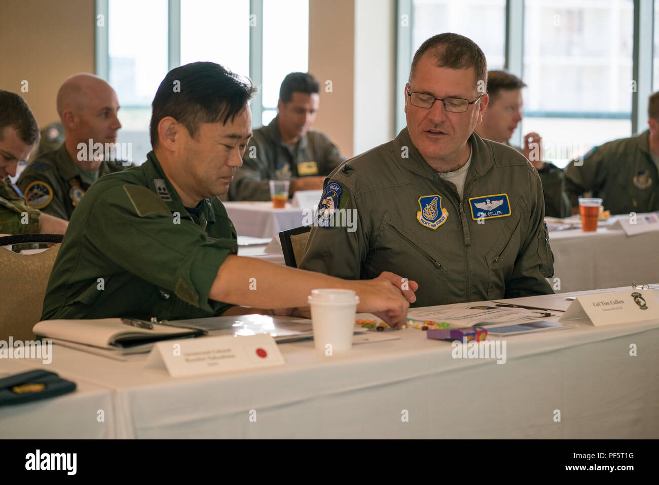 Koku-Jieitai (Japan Air Self-Defense Force) Lt. Col. Ryouhei Nakashima ...