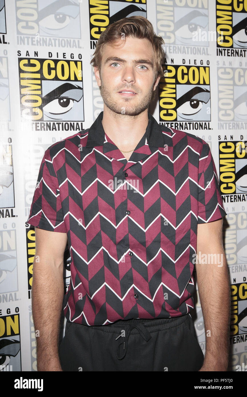 Freeform's 'Siren' Photocall at San Diego Comic Con Featuring: Alex Roe ...