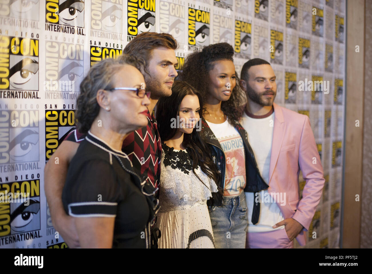 Freeform's 'Siren' Photocall at San Diego Comic Con Featuring: Rena ...